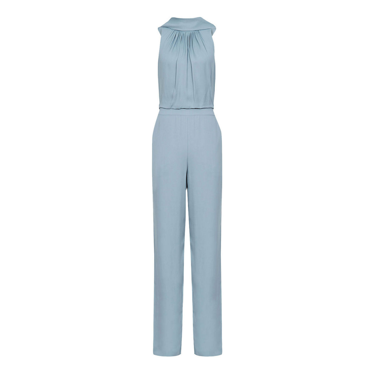 REISS Adele Bow Back Jumpsuit