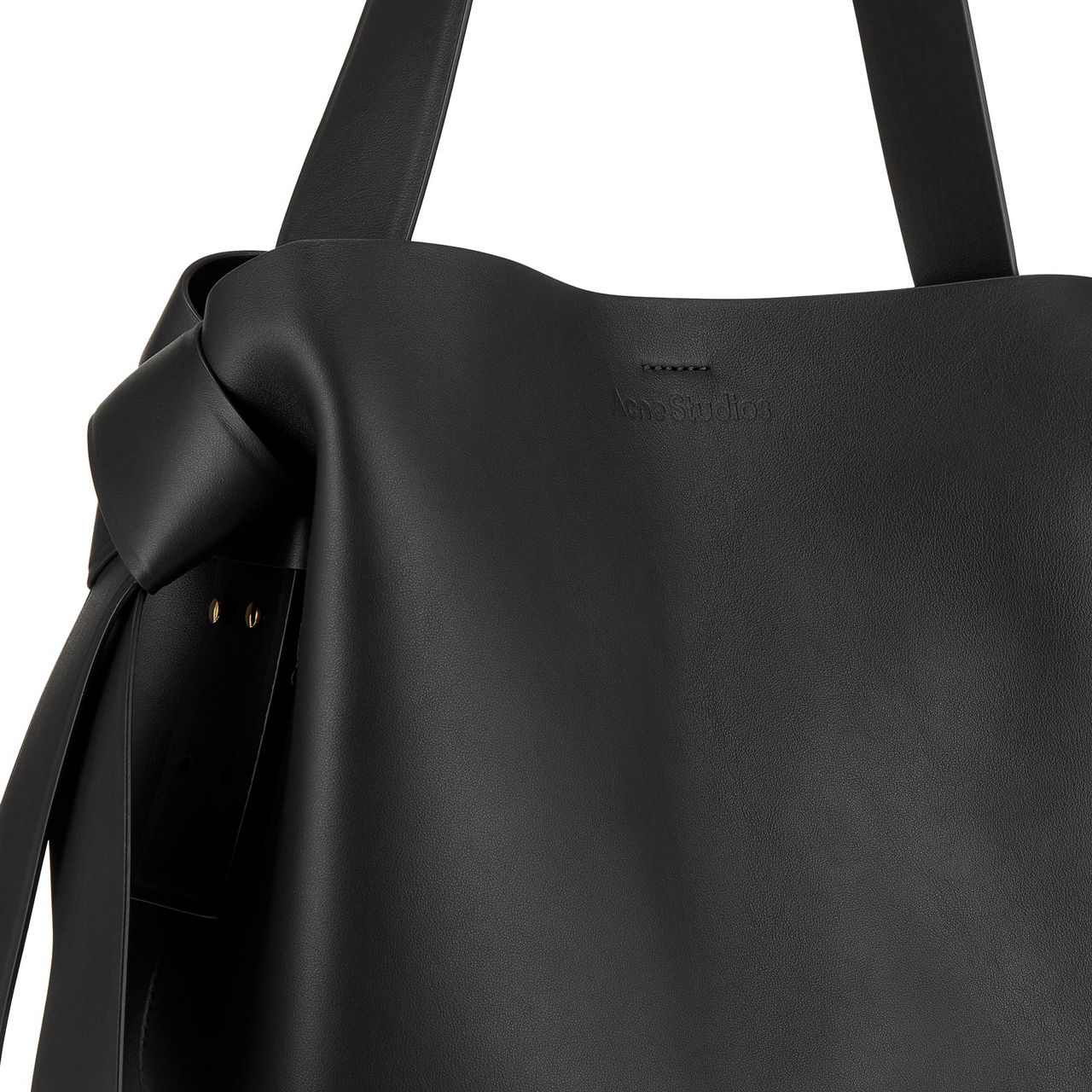 ACNE STUDIOS Musubi Midi Leather Shoulder Bag