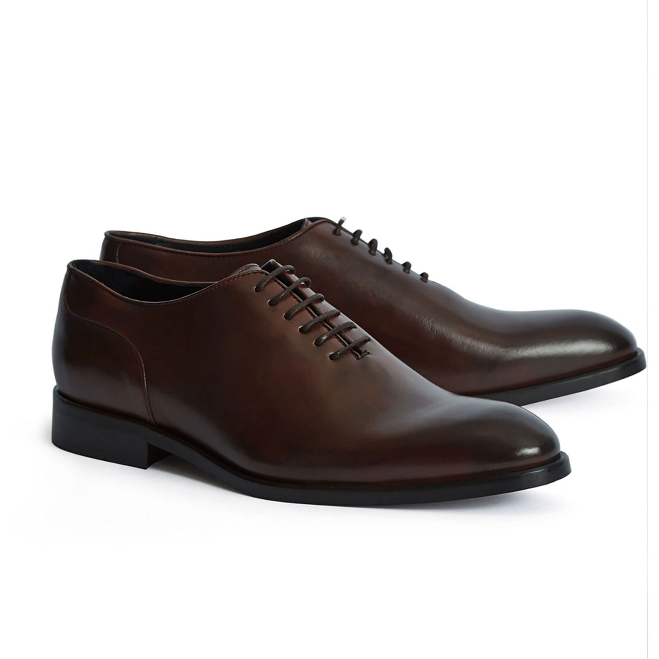 Bay Leather Whole-Cut Formal Shoes