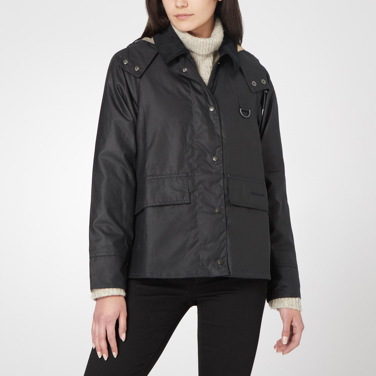 BARBOUR Avon Short Waxed Jacket