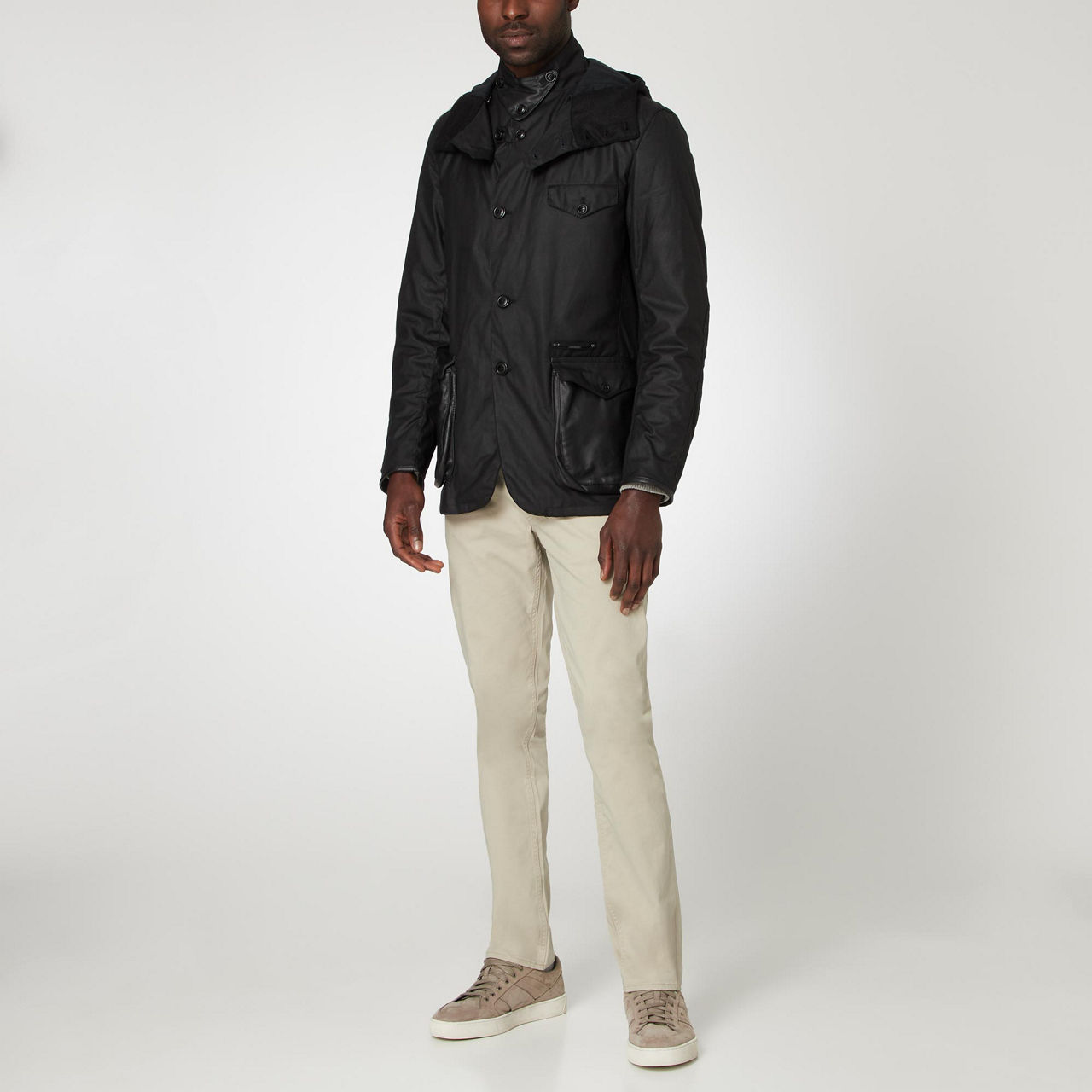 BARBOUR Gold Standard Supa-Commander Waxed Cotton Jacket