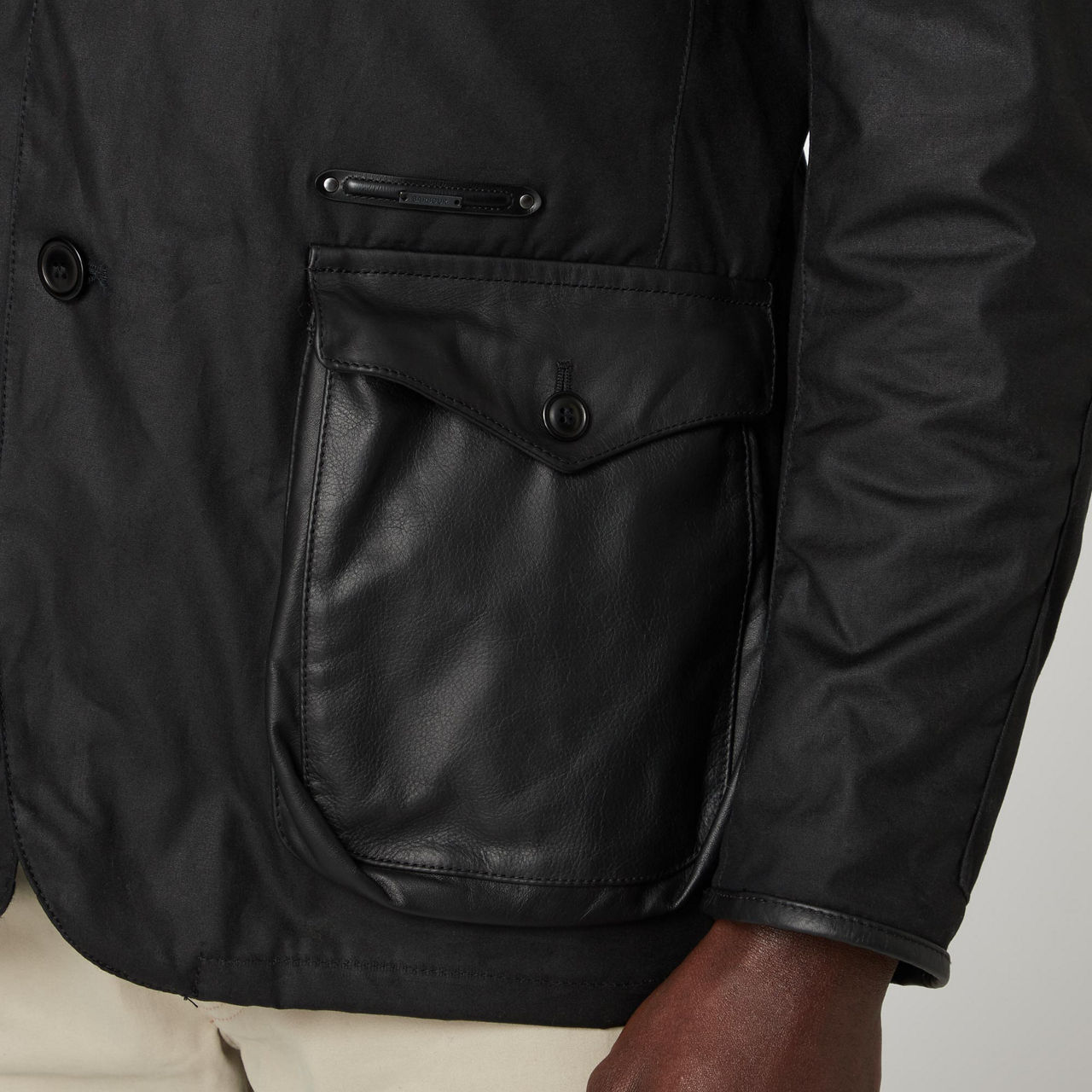 BARBOUR Gold Standard Supa-Commander Waxed Cotton Jacket