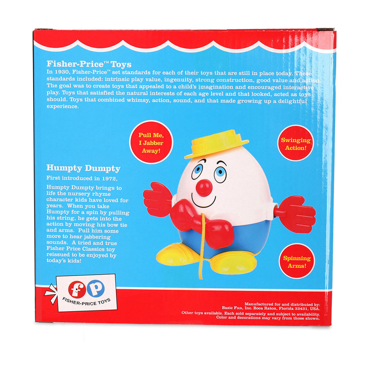 Humpty Dumpty Pull And Roll Classic Toy
