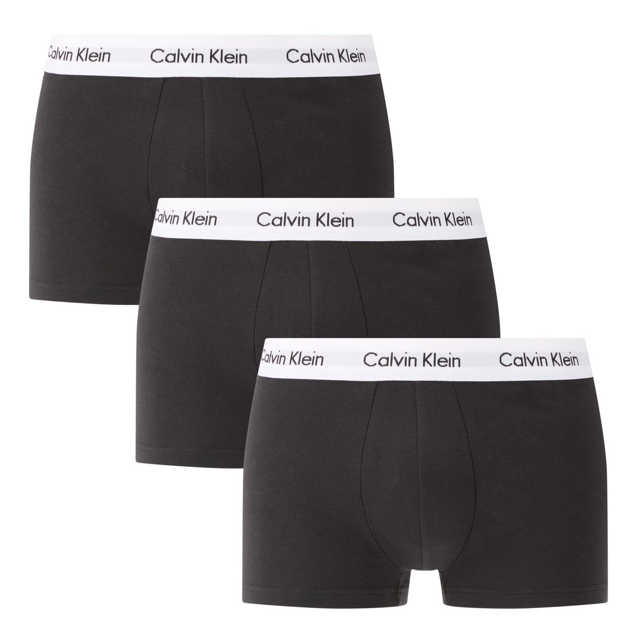 CALVIN KLEIN Three Pack Low Rise Trunks