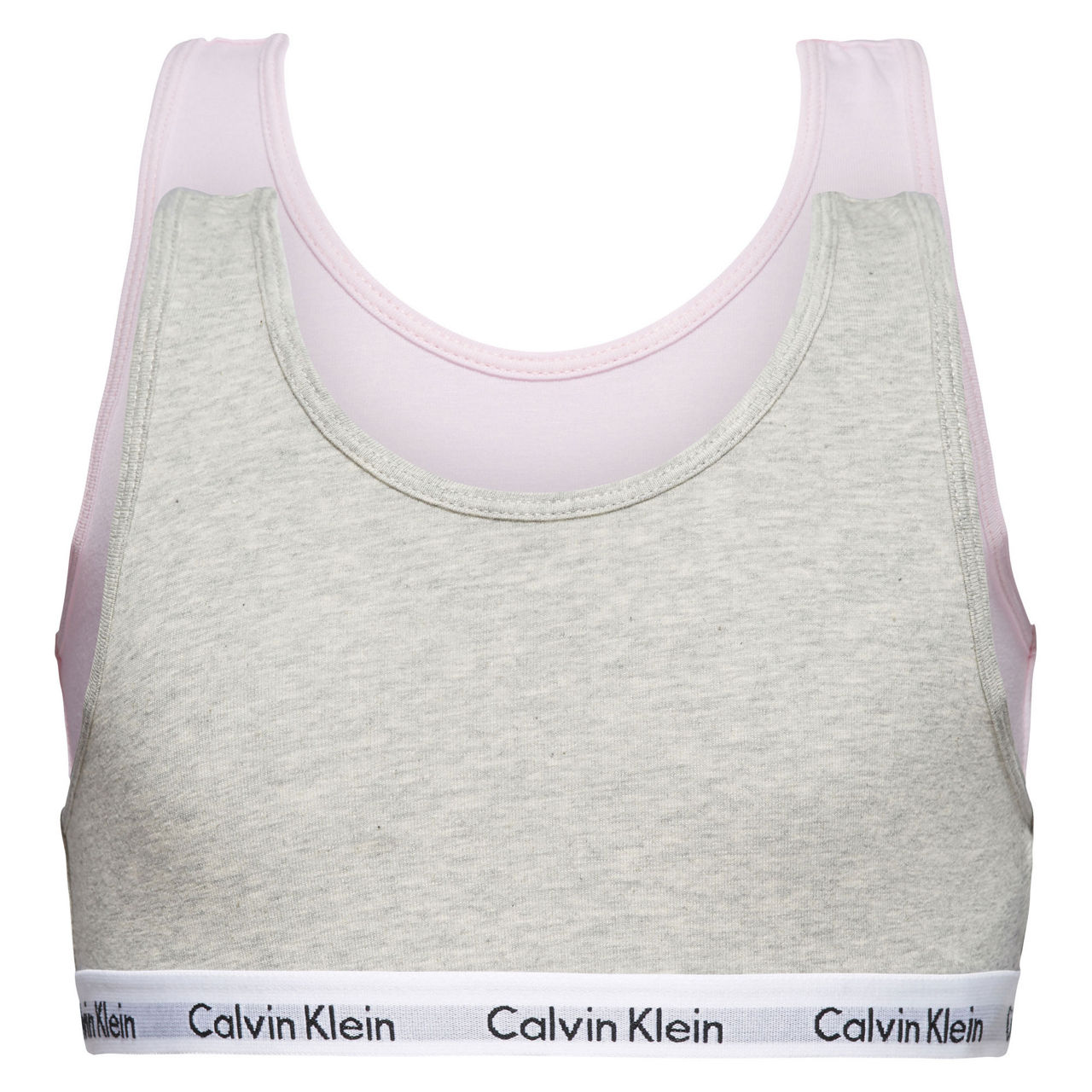 Girls Two-Pack Modern Cotton Bralettes