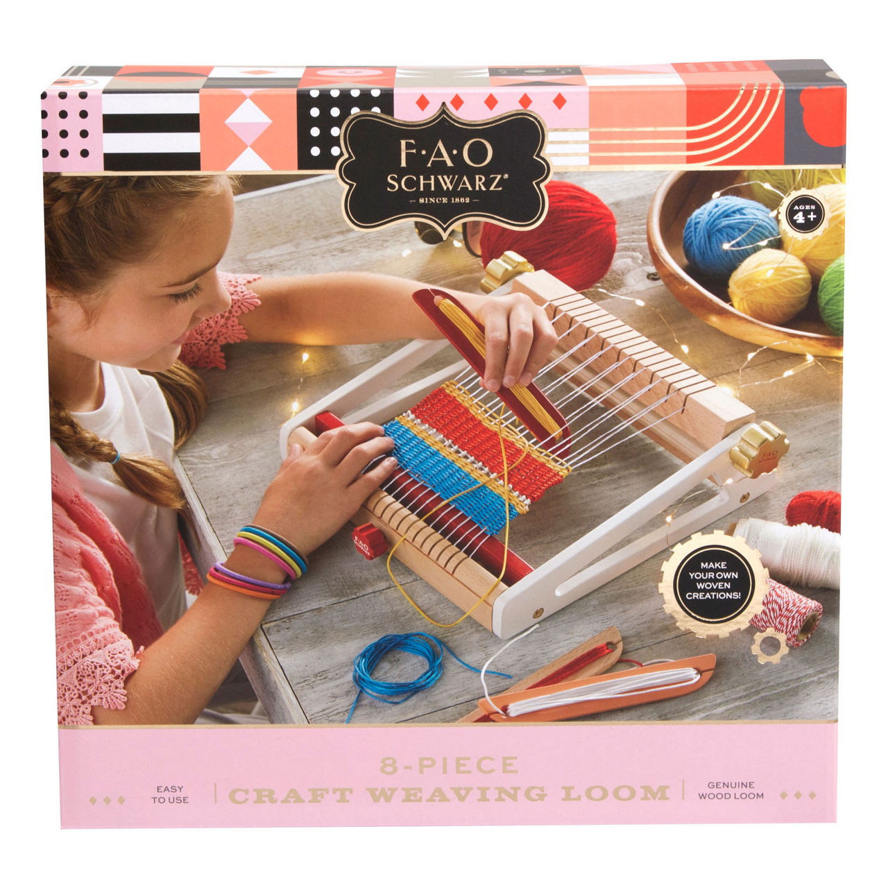 Craft Weaving Loom 8 Pieces