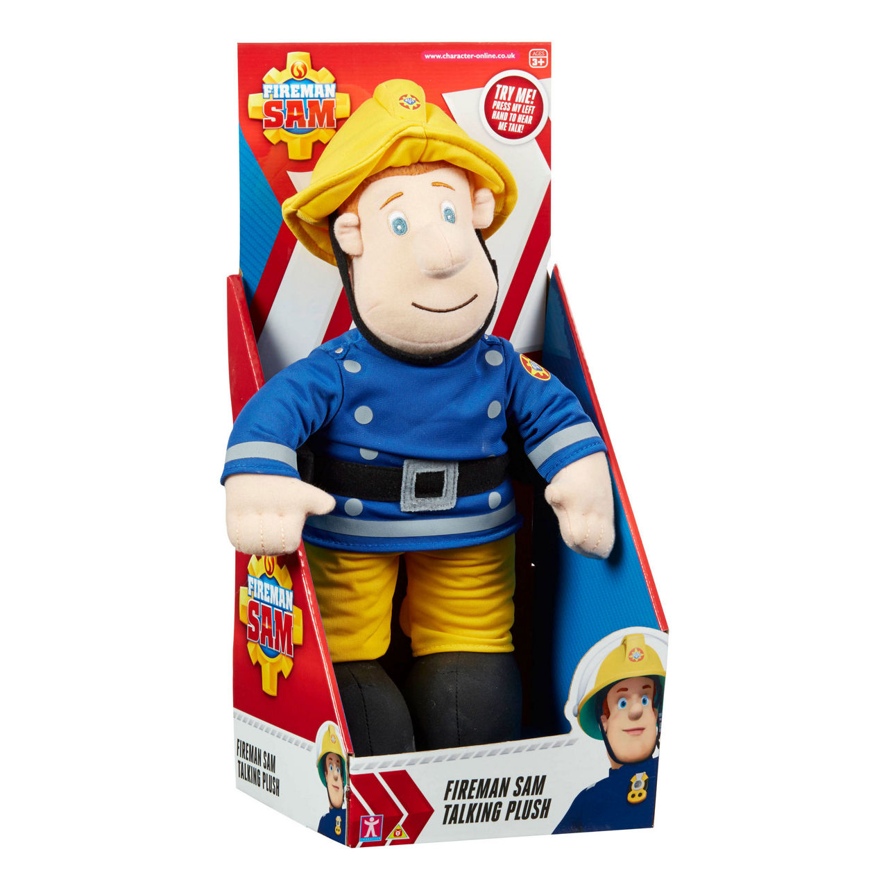 Fireman Sam Talking Plushie 12 Inches