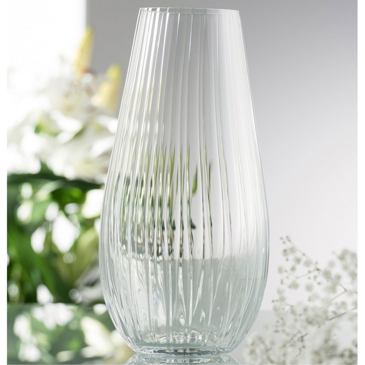 GALWAY CRYSTAL Erne 12-inch Vase