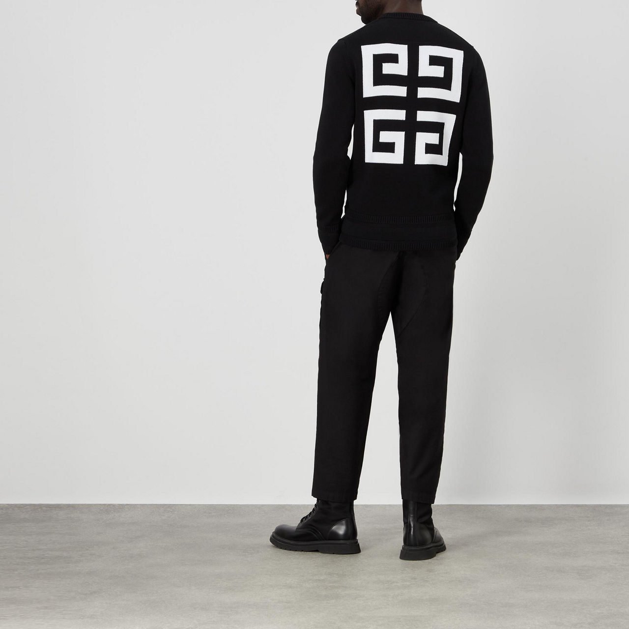 GIVENCHY Intarsia Logo Sweater