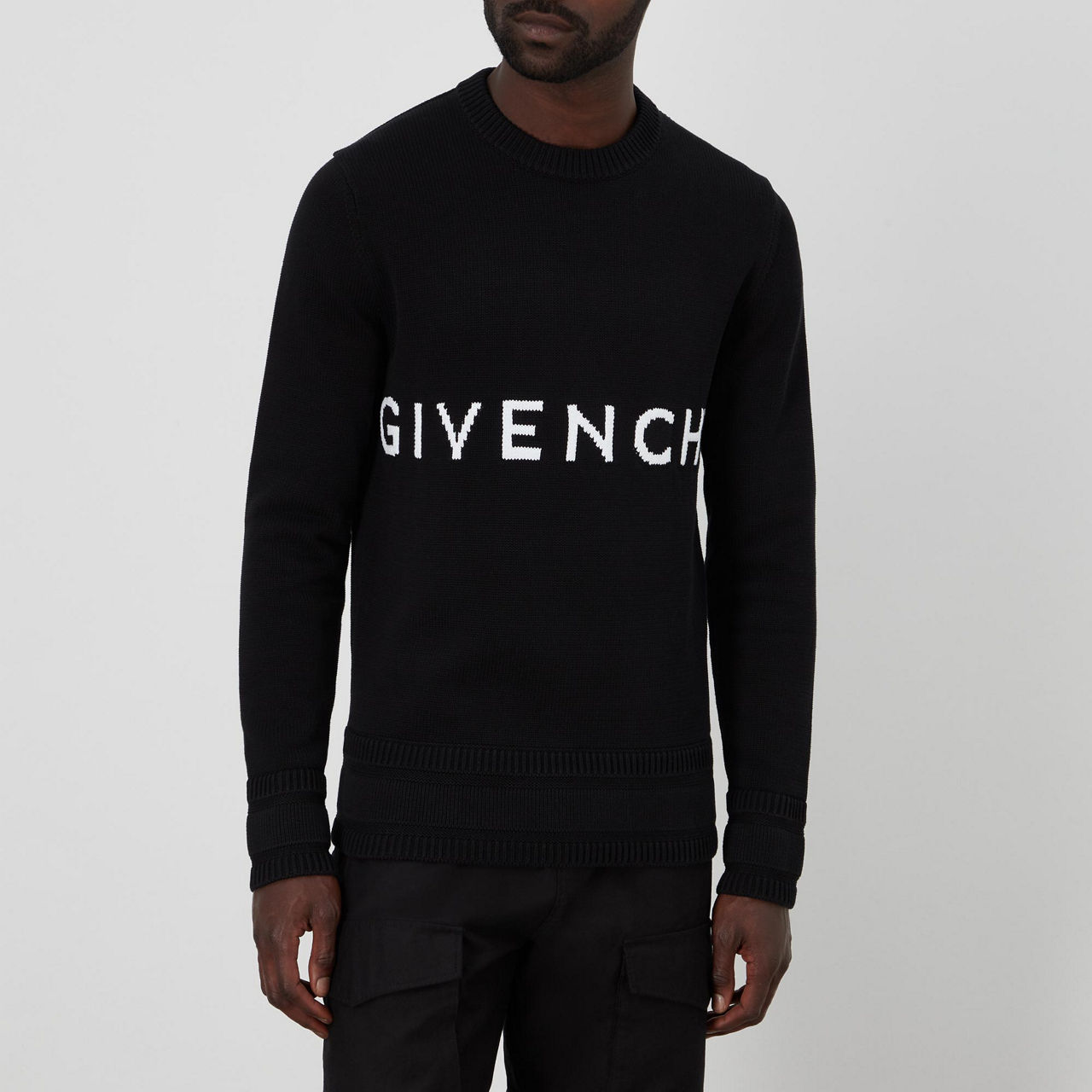 GIVENCHY Intarsia Logo Sweater