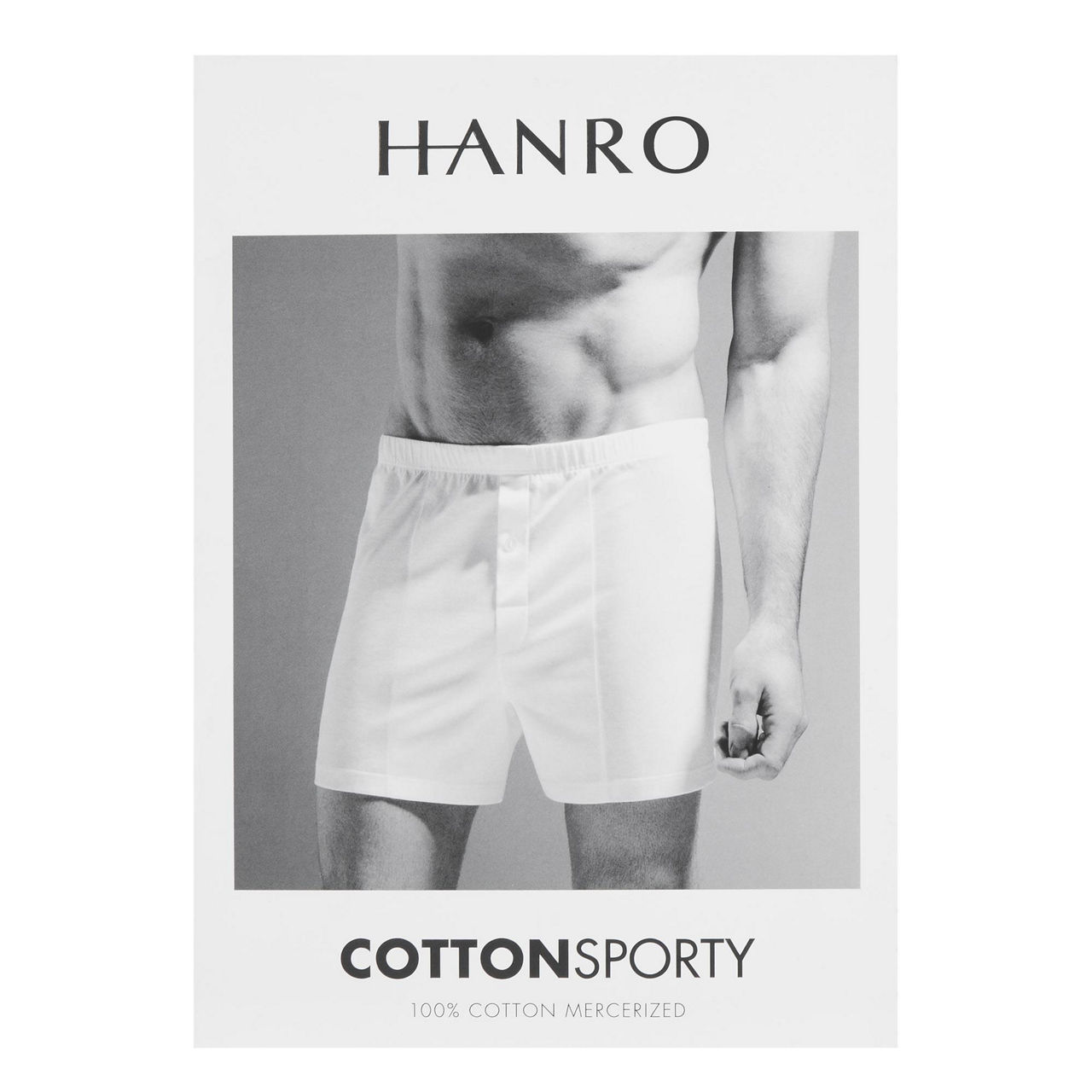 Button Fly Boxers Black