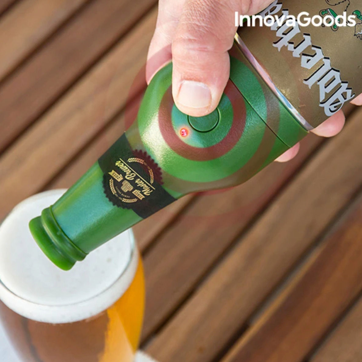 INNOVAGOODS Master Brewer Ultrasonic Beer Foamer