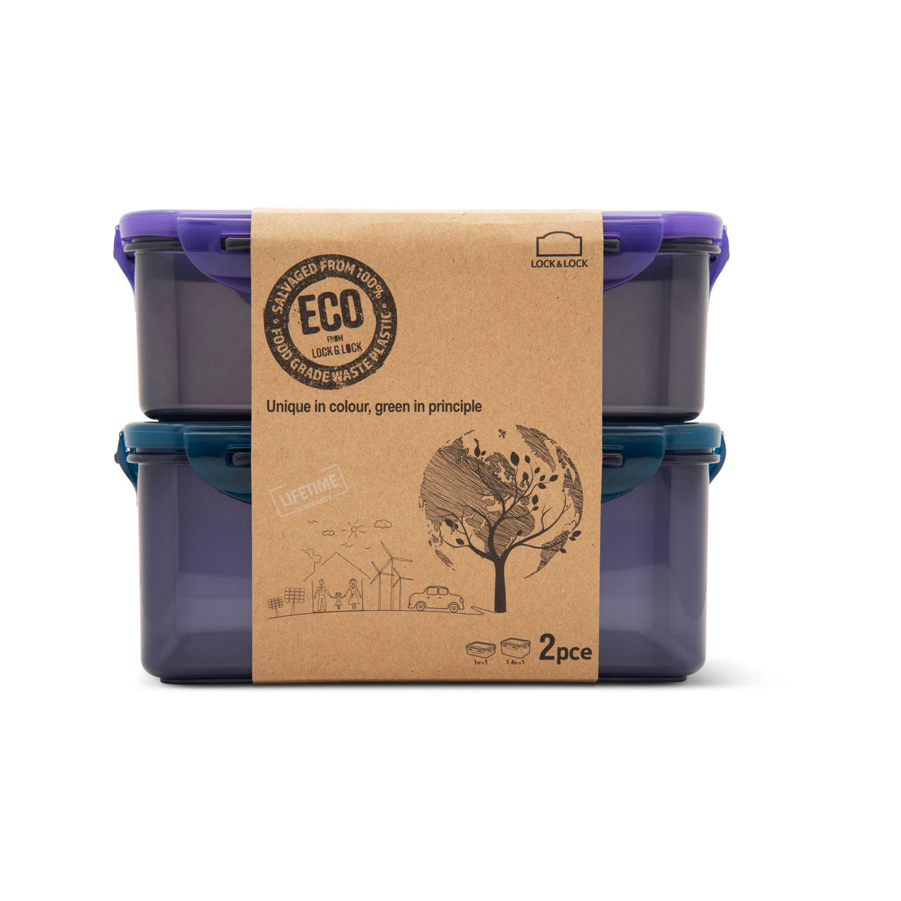 JWP Lock & Lock Eco 2 Piece Set