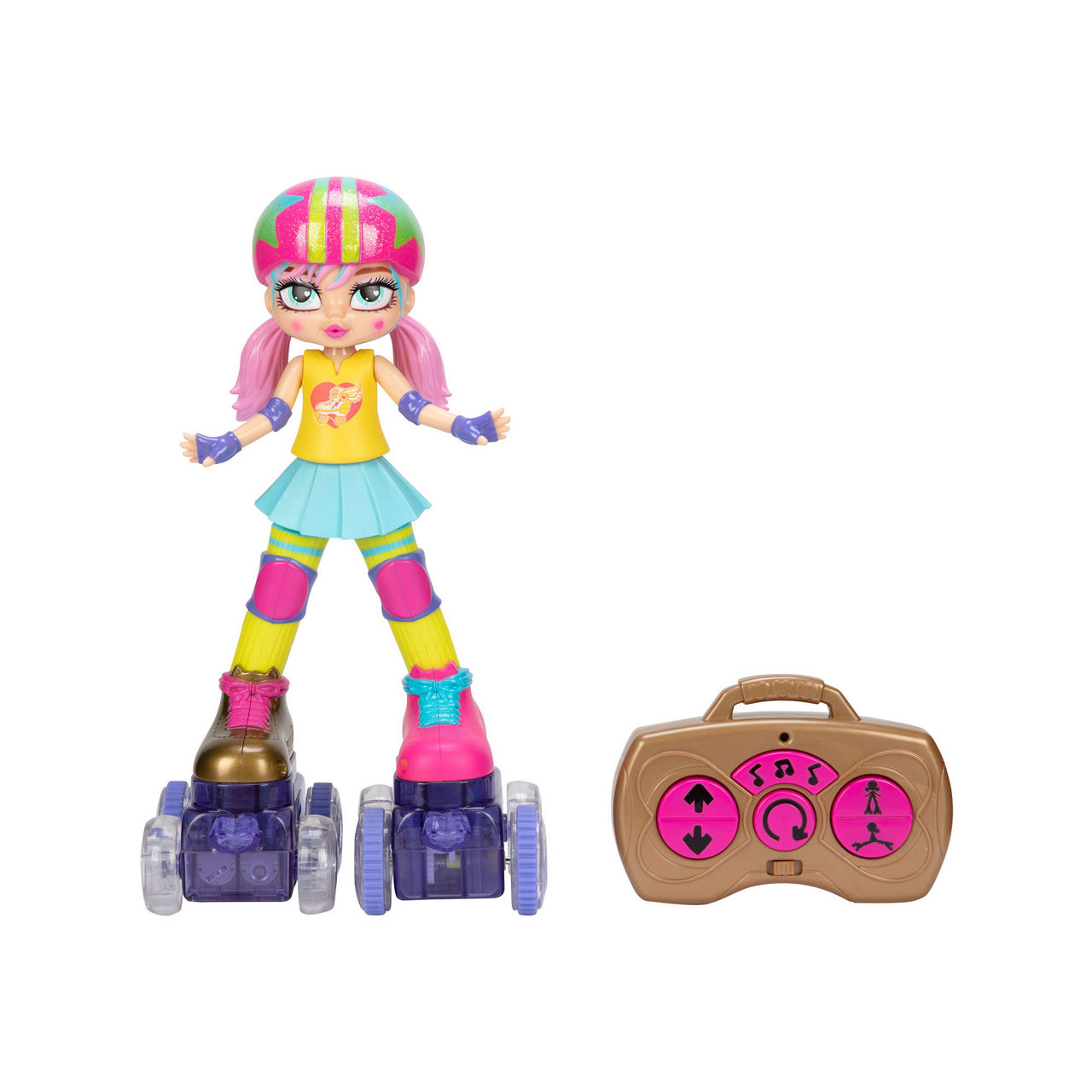 Rainbow Riley Rock N' Rollerskate Doll