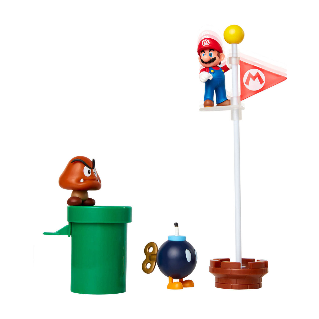 Super Mario Acorn Plains Diorama Set