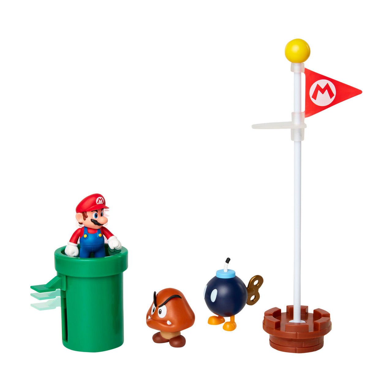 Super Mario Acorn Plains Diorama Set