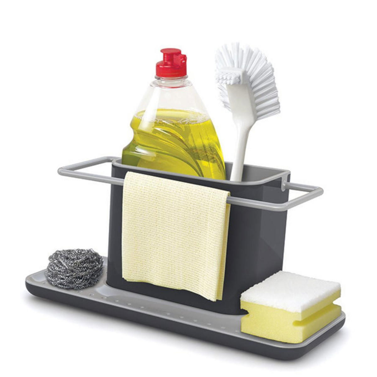 JOSEPH JOSEPH Caddy Large Kitchen Sink Tidy Grey