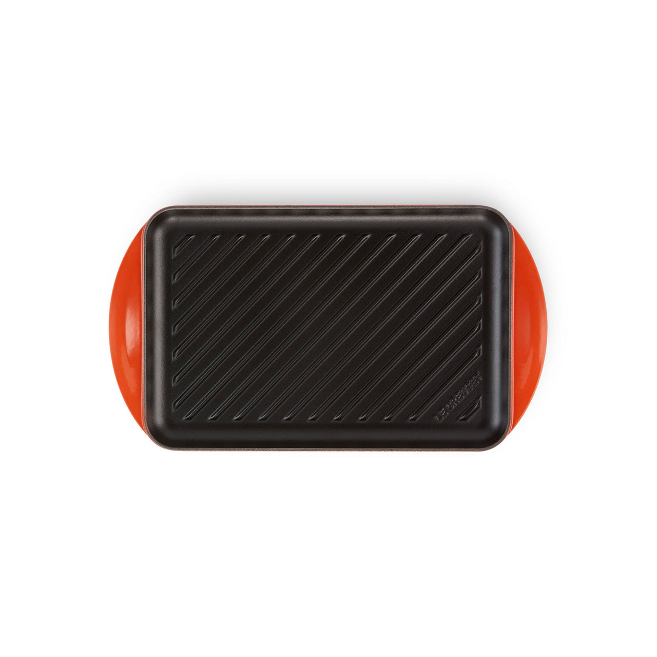 LE CREUSET Cast Iron Rectangular Skinny Grill 32cm Cerise