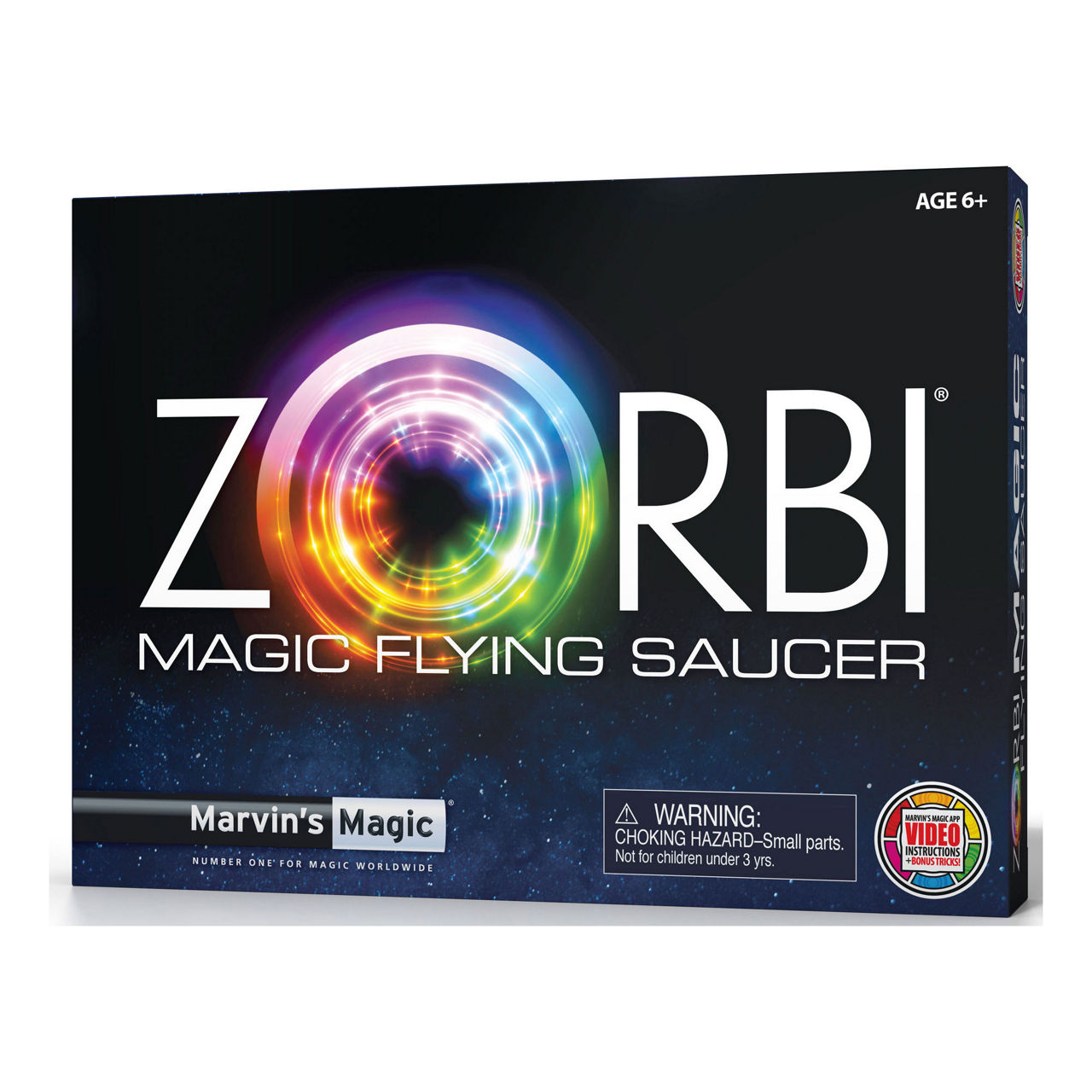 MARVIN'S MAGIC Zorbi Magic Flying Saucer
