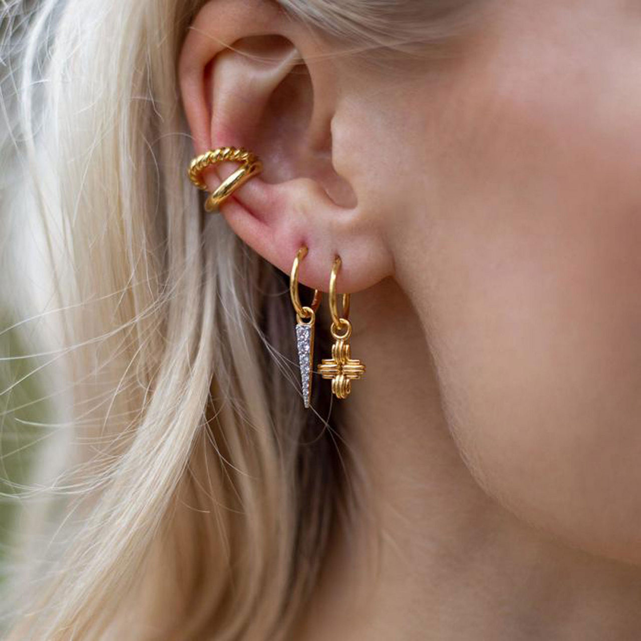 Missoma spike earrings store