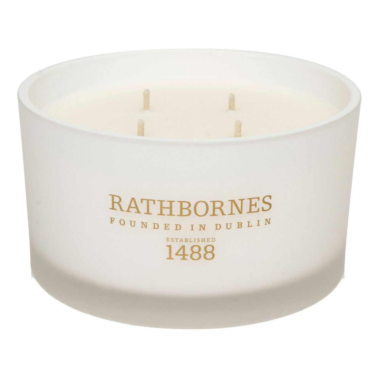 RATHBORNES 1488 Dublin Tea Rose Luxury Candle