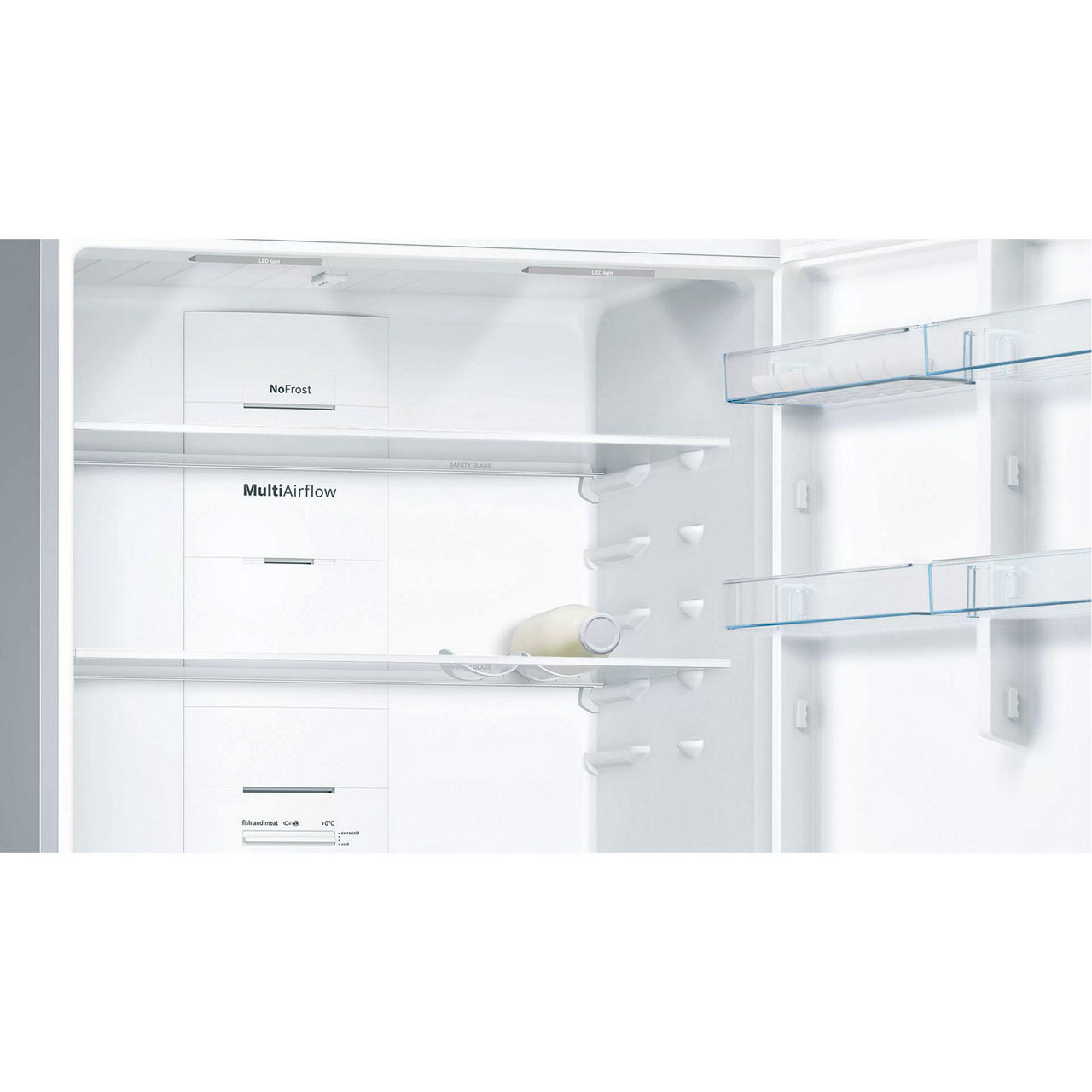 BOSCH Serie 4 - Free-Standing Fridge-Freezer With Freezer At Bottom