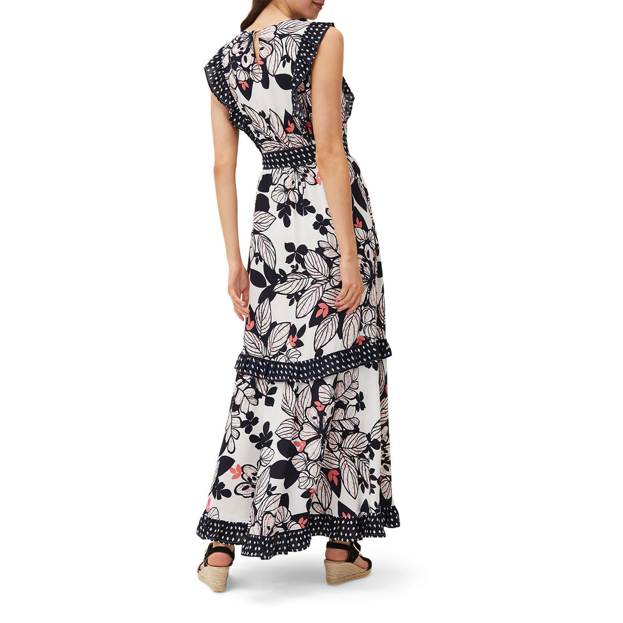 PHASE EIGHT Suki Floral Tiered Maxi Dress