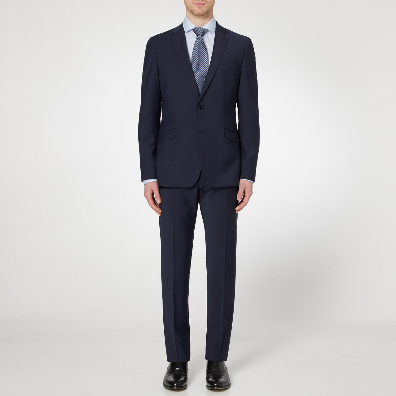 STRELLSON Allen Flex Solid Suit Jacket