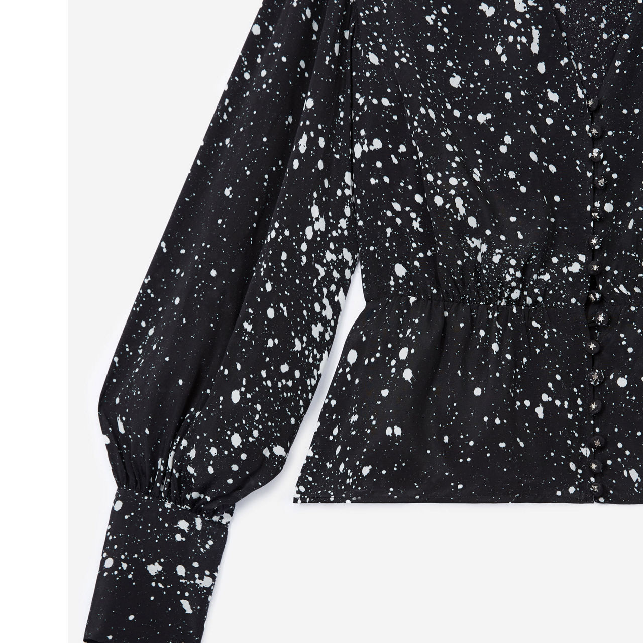 THE KOOPLES Paint Splash Blouse