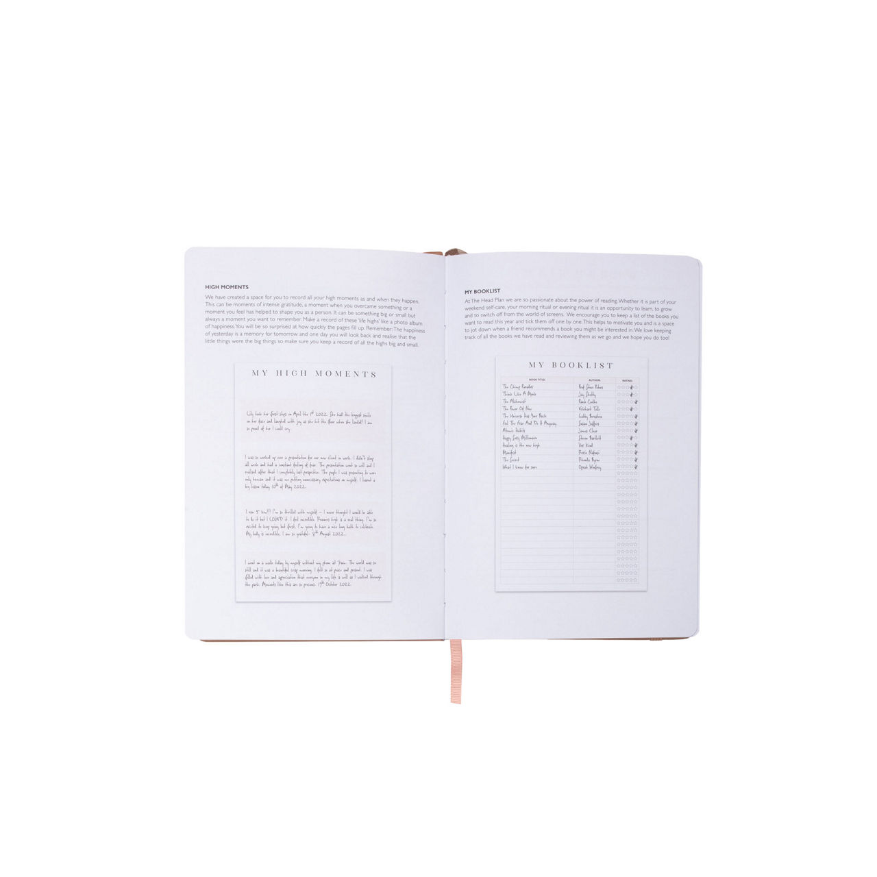 THE HEAD PLAN The Head Plan Journal