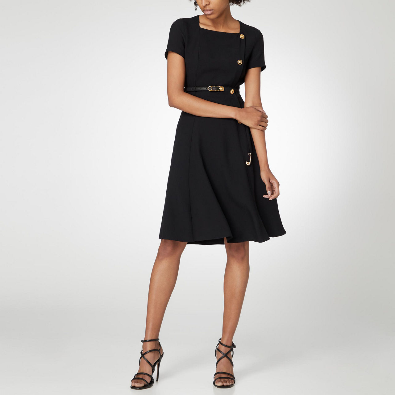 VERSACE Safety Pin Dress