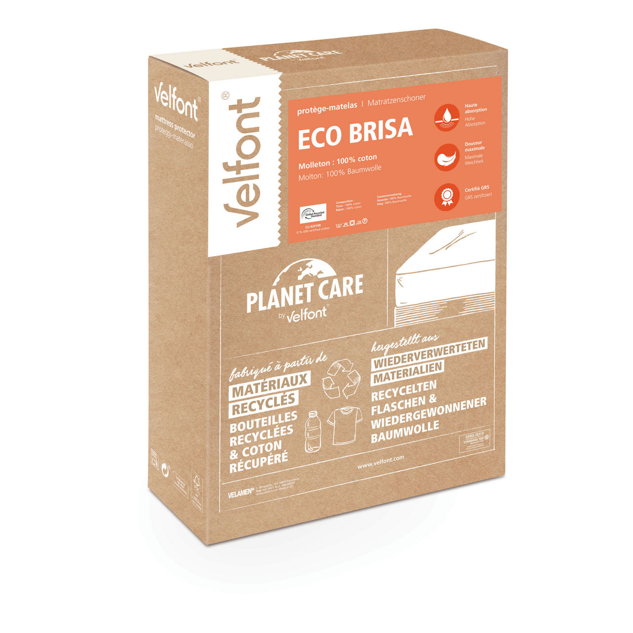 VELFONT Eco Brisa Mattress Protector