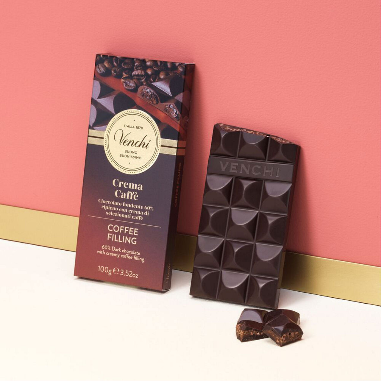 VENCHI Coffee Filled Bar 100g