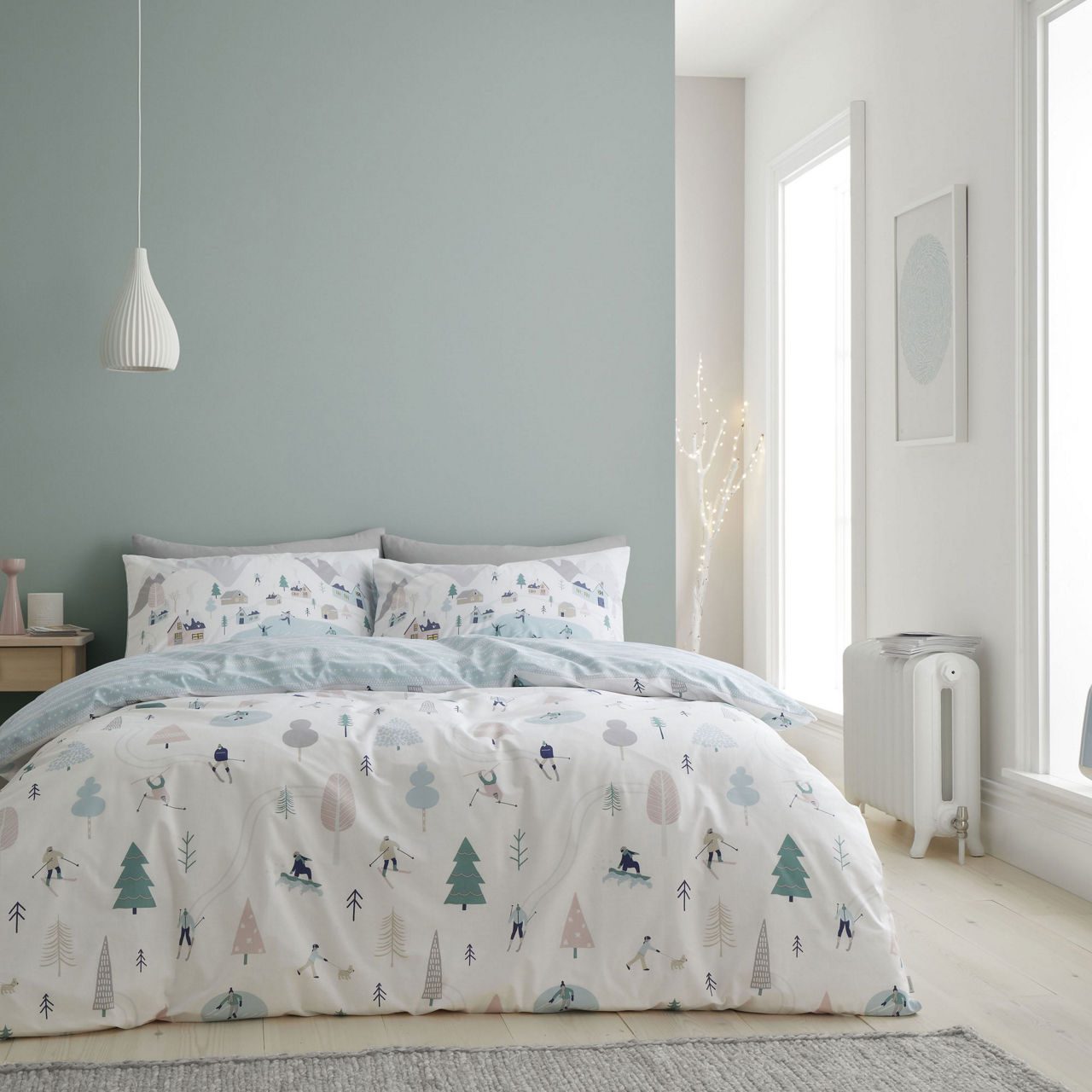 BIANCA Winter Fun Duvet Set Natural