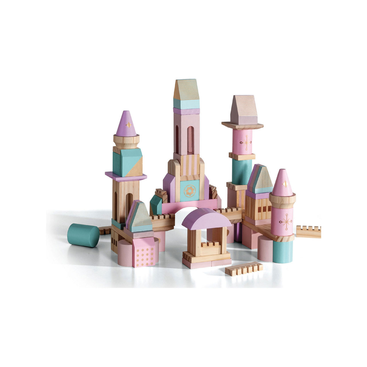 Wooden Castle Blocks