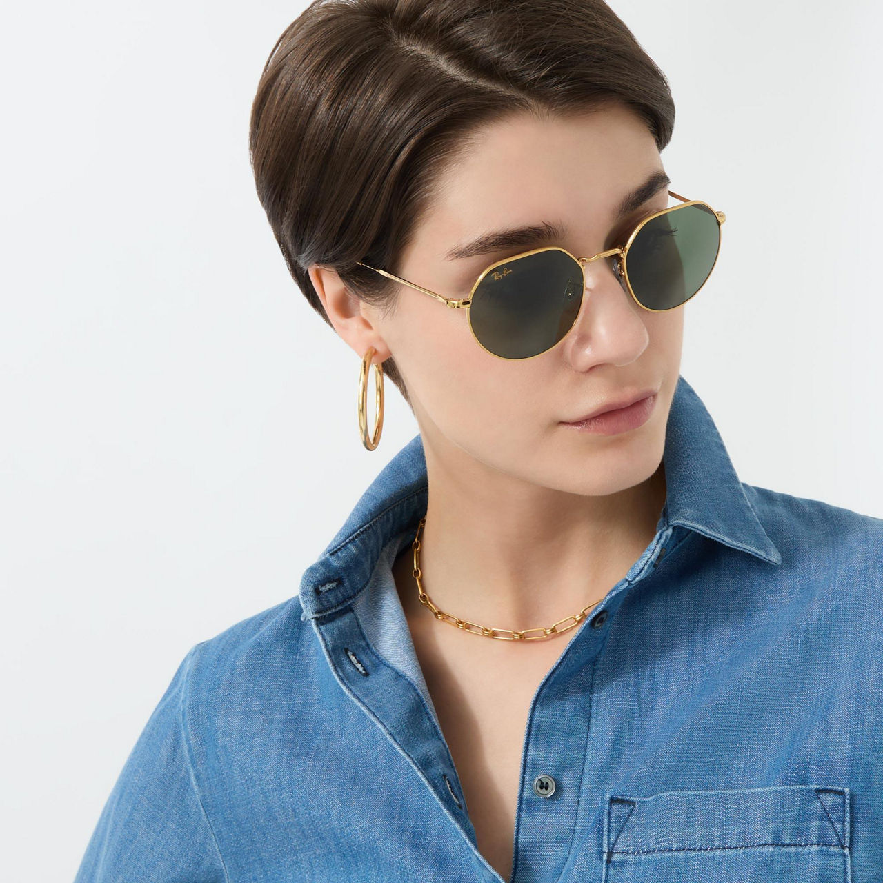 RAY-BAN Irregular Sunglasses 0RB3565