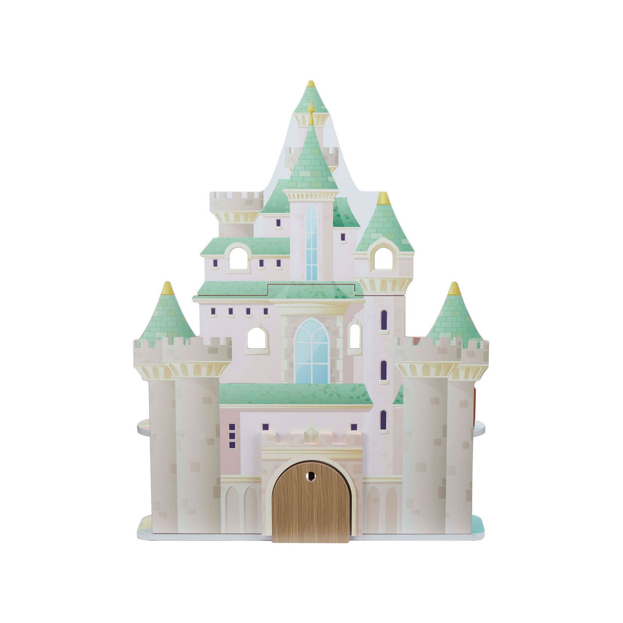 Wooden Enchanted Princess Castle Playset