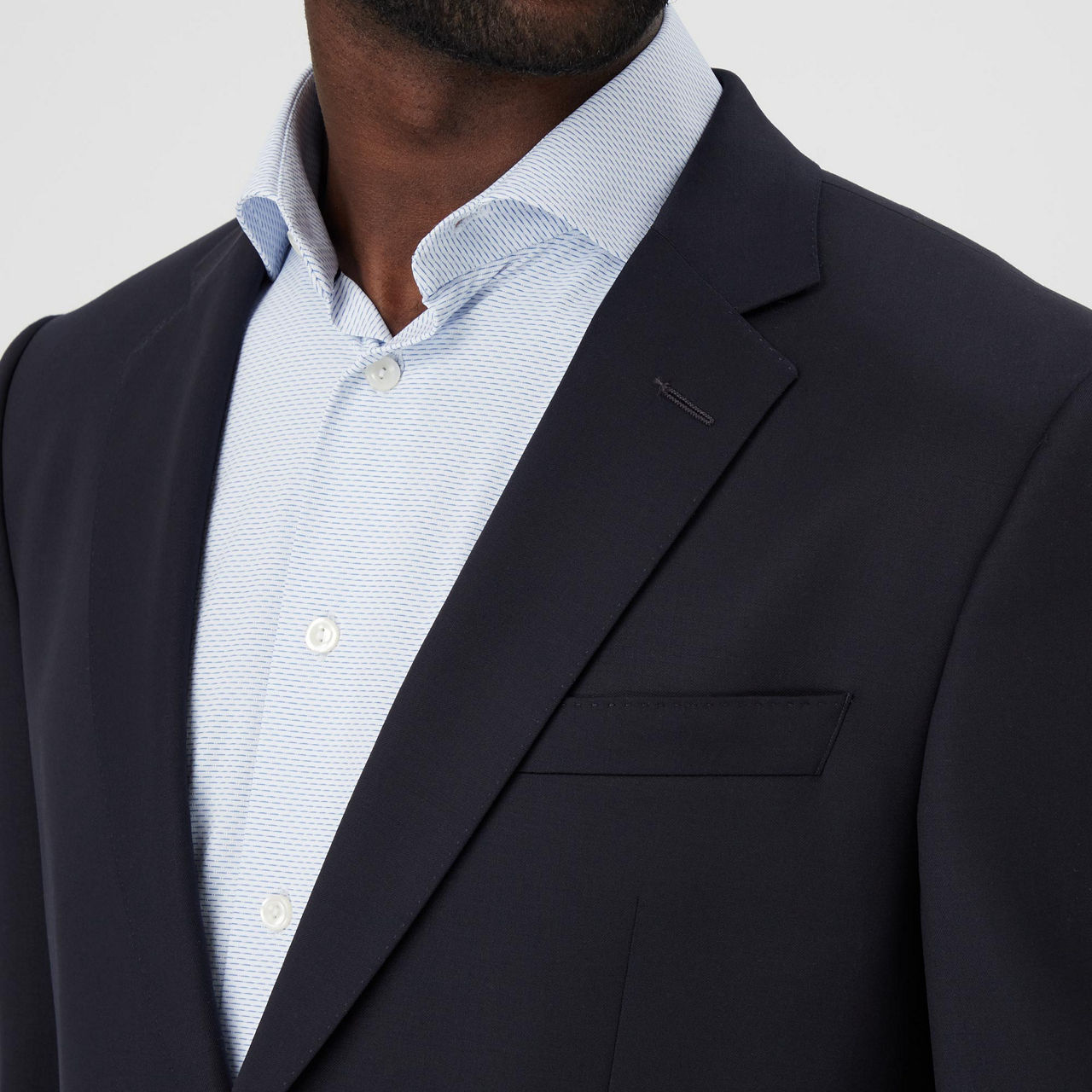 BOSS Single-Breasted Wool Jacket