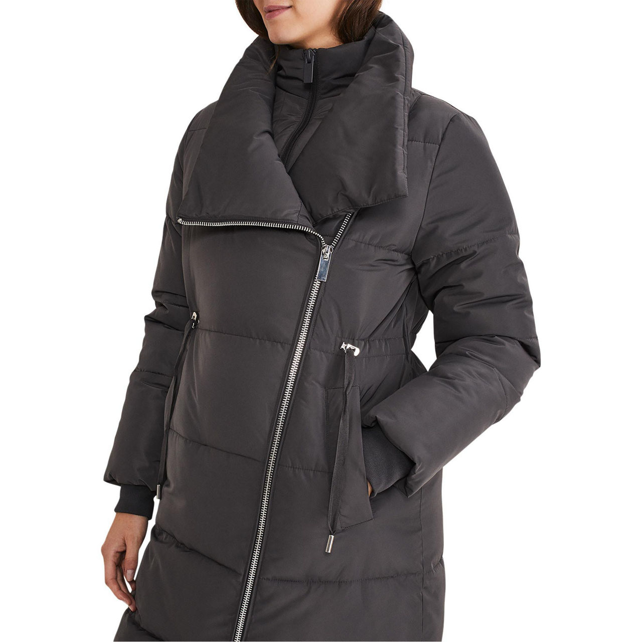 PHASE EIGHT Rae Asymmetric Puffer Jacket
