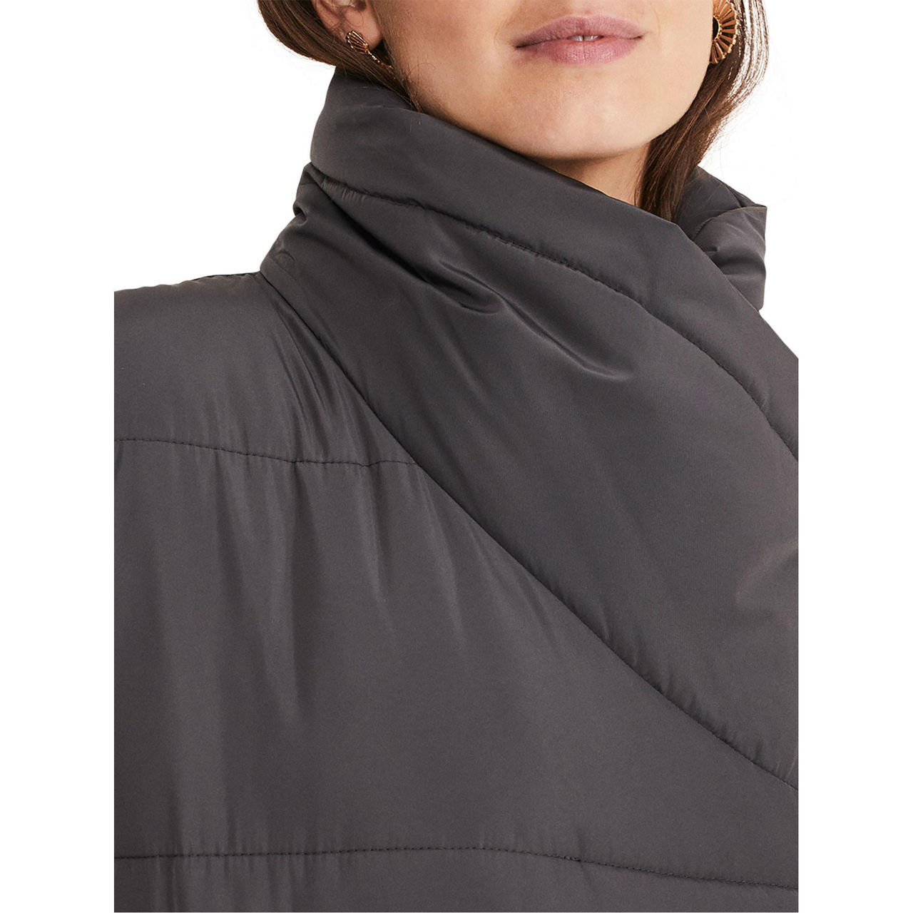 PHASE EIGHT Rae Asymmetric Puffer Jacket