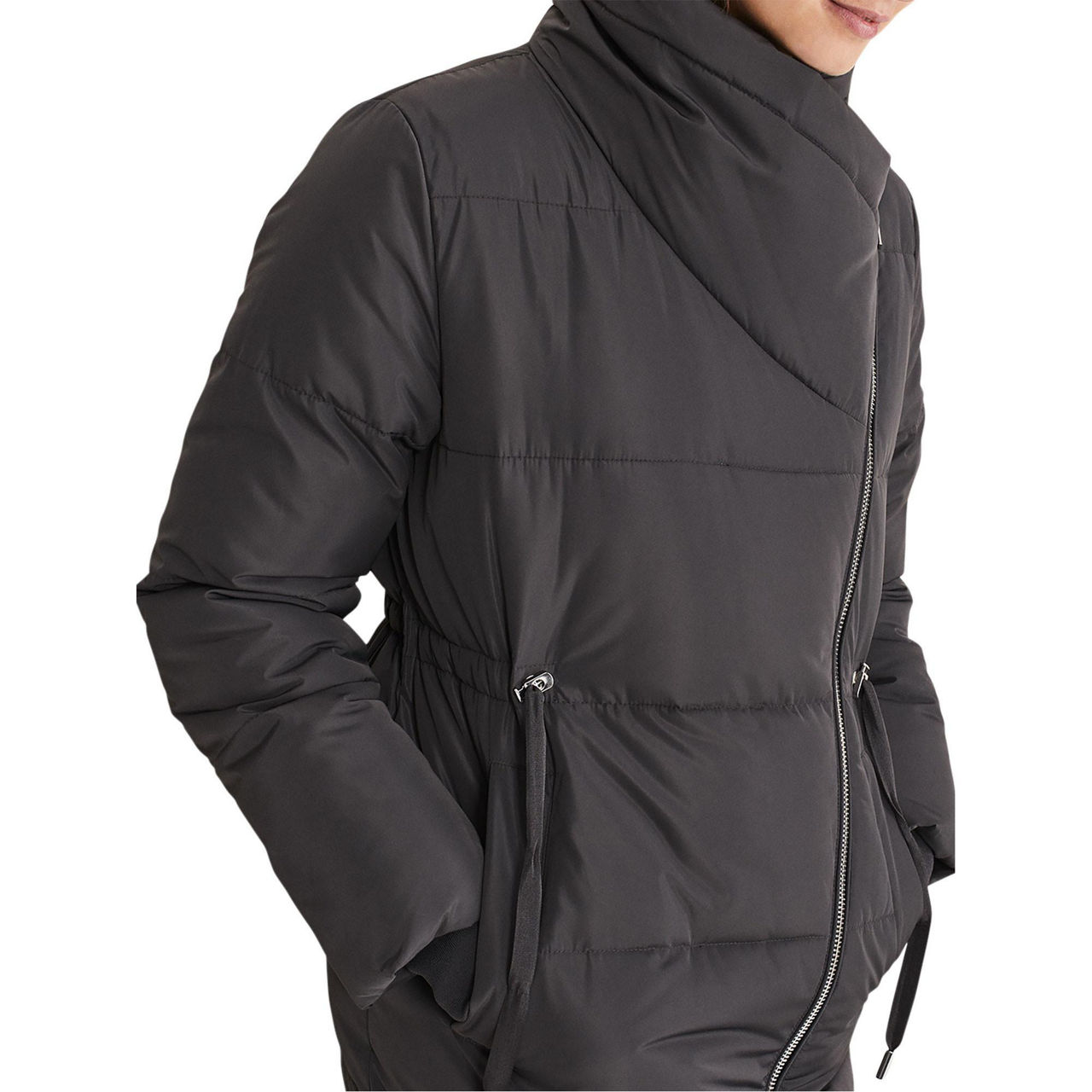 PHASE EIGHT Rae Asymmetric Puffer Jacket