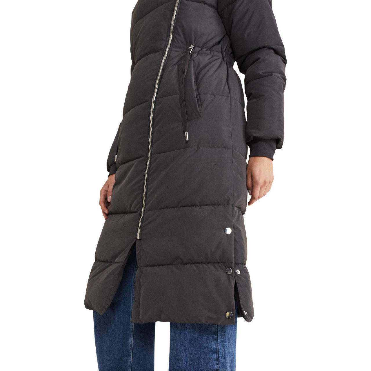PHASE EIGHT Rae Asymmetric Puffer Jacket