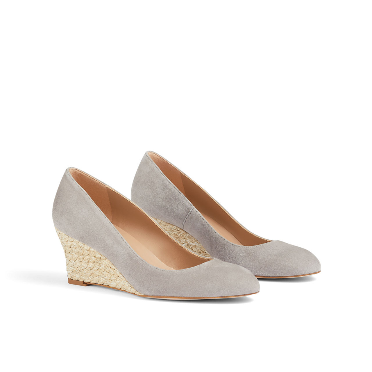 Eevi Suede Espadrille Wedges