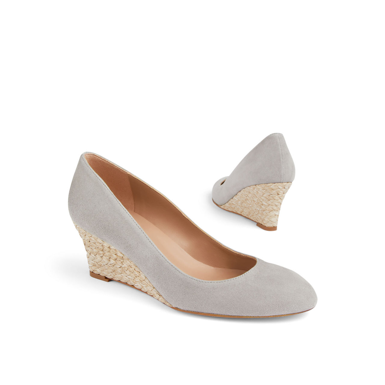Eevi Suede Espadrille Wedges