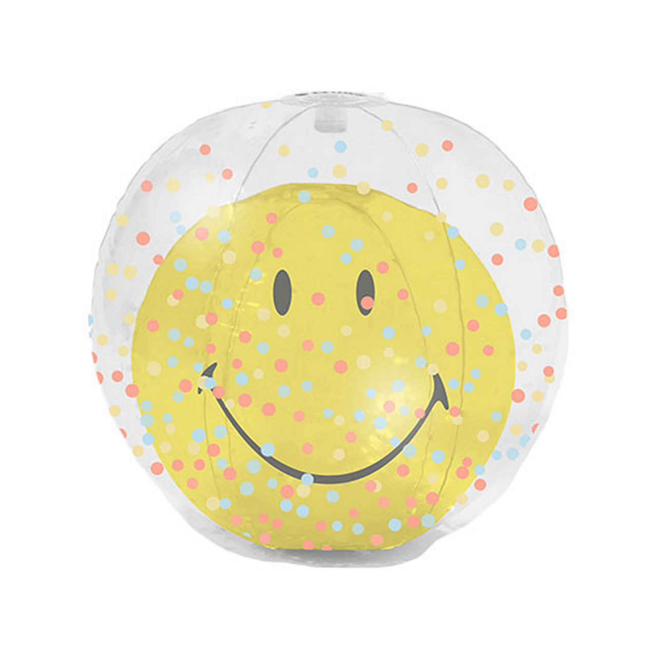 Inflatable Beach Ball Smiley