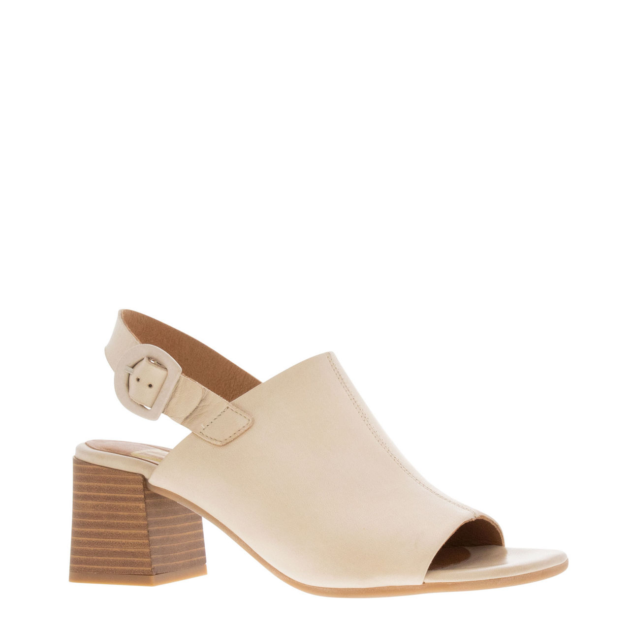 Sunelli Taupe Block Heel Sandals
