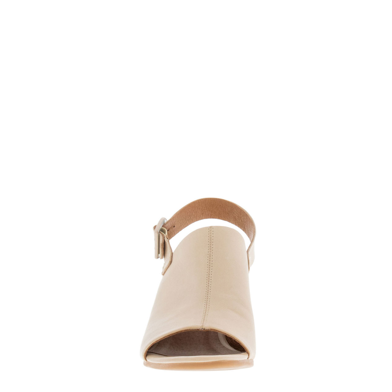 Sunelli Taupe Block Heel Sandals