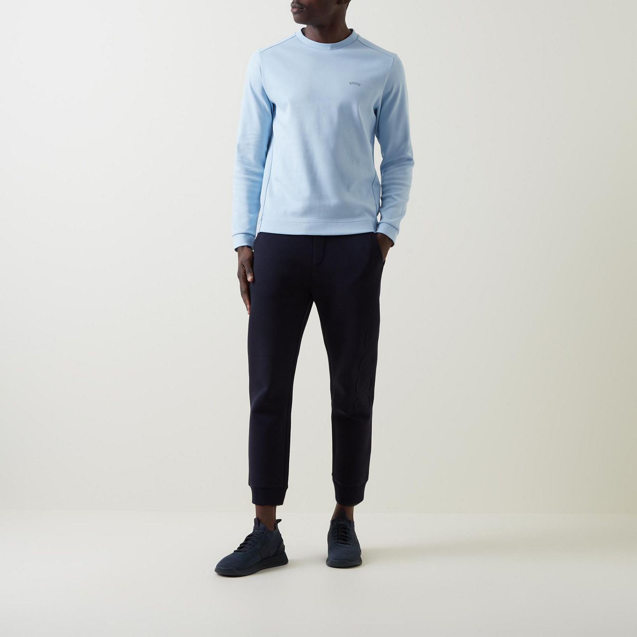 Salbo Curved Logo Sweatshirt