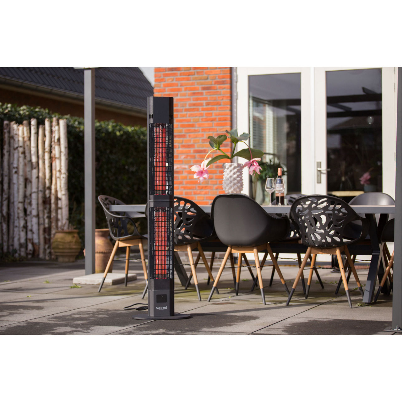 SUNRED Royal Diamond Dark Valencia Lounge Heater