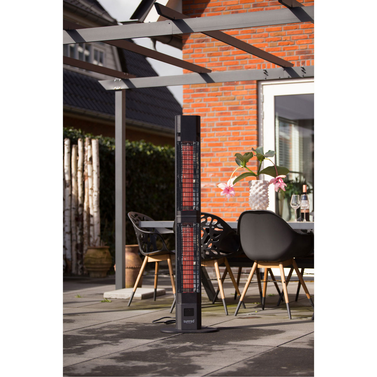 SUNRED Royal Diamond Dark Valencia Lounge Heater